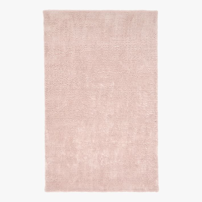 Ribbed Wool Rug - Slate Blue | Pottery Barn Teen