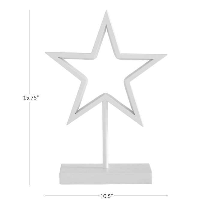 LED Star Tabletop Light | Pottery Barn Teen