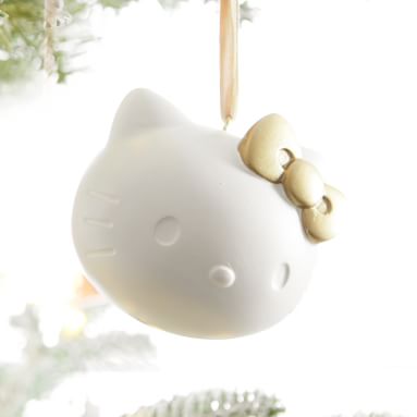 Hello Kitty® Head 3-D Molded Ornament | Pottery Barn Teen