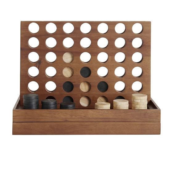 Wood Connect 4 | Pottery Barn Teen