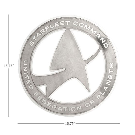 Star Trek™ Backlit Starfleet Logo LED with Sound Sync | Pottery Barn Teen