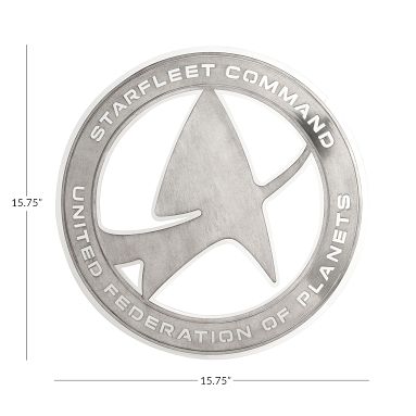 Star Trek™ Backlit Starfleet Logo LED with Sound Sync | Pottery Barn Teen