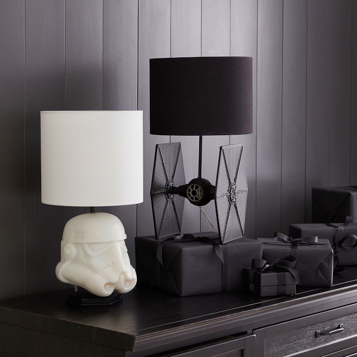 Star Wars™ Stormtrooper Glow-in-the-Dark Table Lamp | Pottery Barn Teen