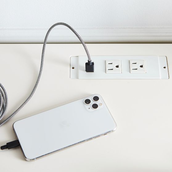 OPEN BOX: west elm x pbt Modernist 56" Smart Storage Desk | Pottery ...