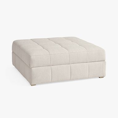 Baldwin Oversized Storage Ottoman | Pottery Barn Teen