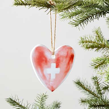 Doctors Without Borders Thank You Ornament | Pottery Barn Teen