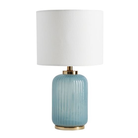 Bailey Recycled Glass Table Lamp | Pottery Barn Teen