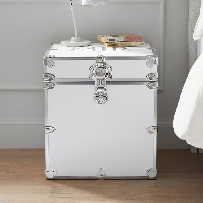 Monogram Cube Dorm Trunk | Pottery Barn Teen