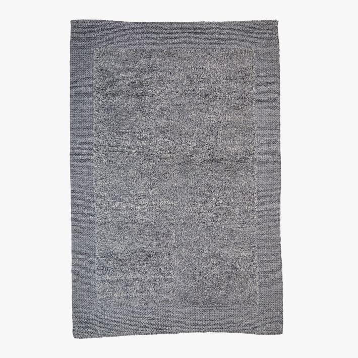 River Border Rug - Faded Navy | Pottery Barn Teen