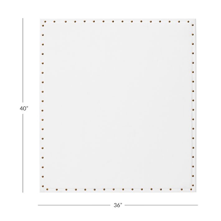 No Nails Oversized Studded Pinboard | Pottery Barn Teen