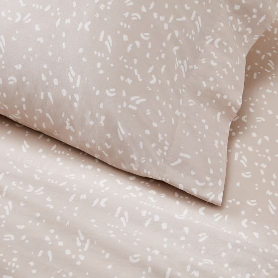 west elm kids x pbt x Sarah Sherman Samuel Organic Desert Geo Sheet Set ...