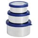 Stainless Steel Nesting Trio Lunch Containers | Pottery Barn Teen