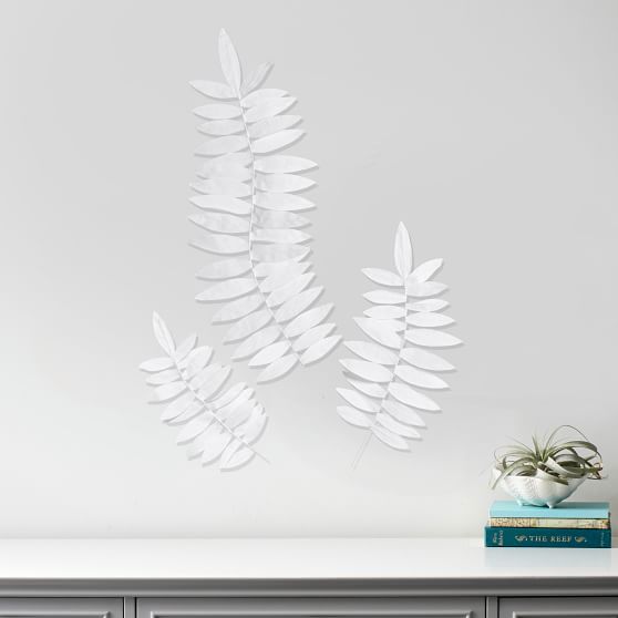 Crepe Paper Palm Fronds, Set Of 3 | Teen Decor Sale | Pottery Barn Teen