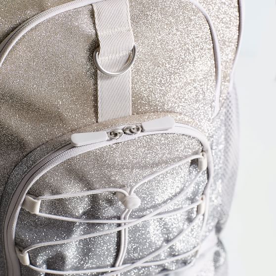 Silver & Gold Ombre Glitter Teen Backpack | Pottery Barn Teen