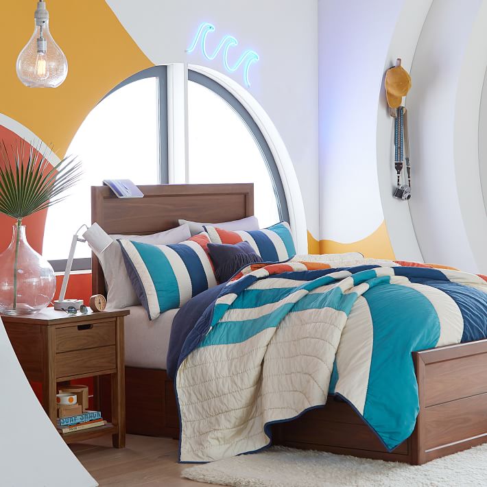 Wave Decorative Wall Light | Pottery Barn Teen