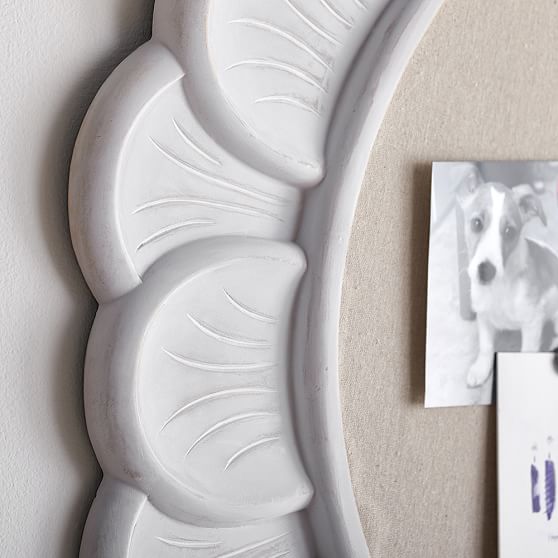 Wood Flower Carved Pinboard | Wall Organizers | Pottery Barn Teen