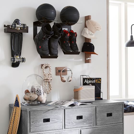 Baseball Hat Wall Display | Pottery Barn Teen