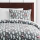 Yuletide Yeti Flannel Boy's Duvet Cover + Sham | Pottery Barn Teen