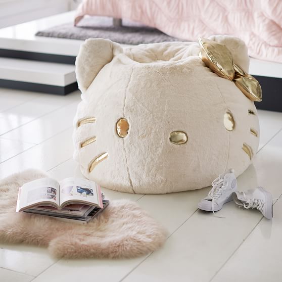 Hello Kitty® Bean Bag Chair | Pottery Barn Teen