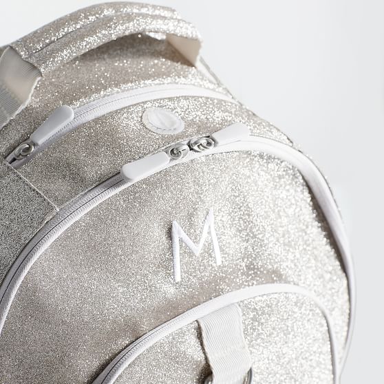 Silver & Gold Ombre Glitter Teen Backpack | Pottery Barn Teen