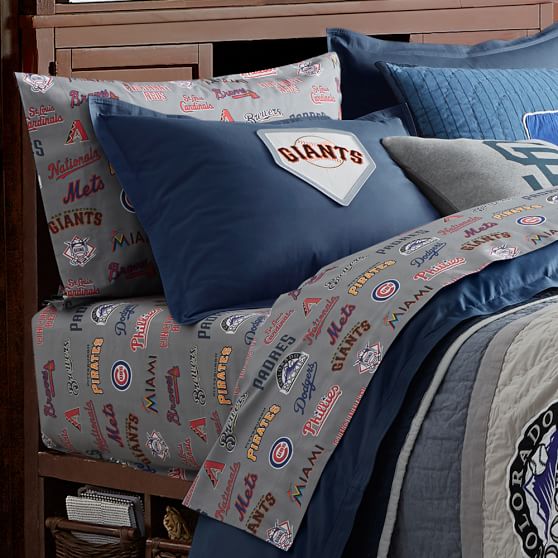 MLB Boy's Sheet Set | Pottery Barn Teen