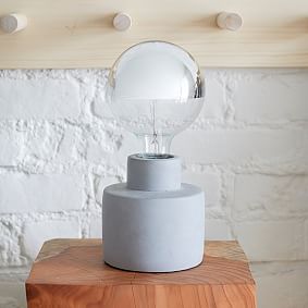 Cement Base Table Lamp - Sale | Pottery Barn Teen