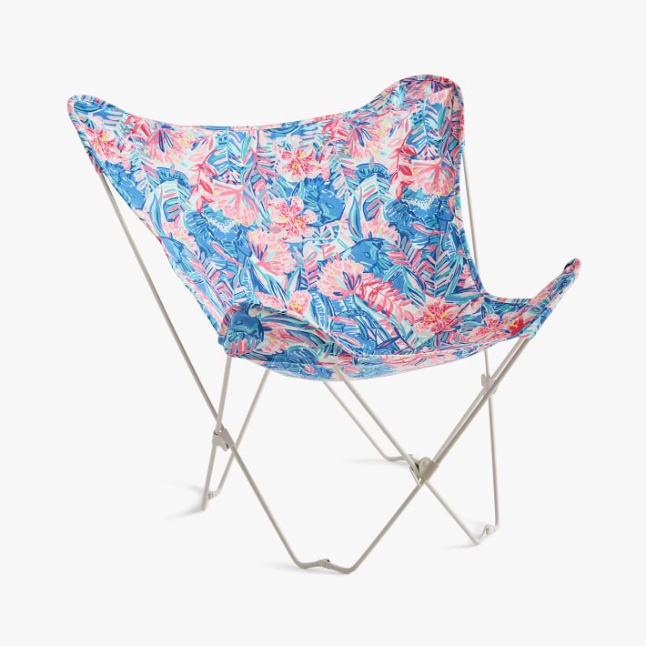 Lilly Pulitzer Slathouse Soiree Indoor/Outdoor Butterfly Chair ...