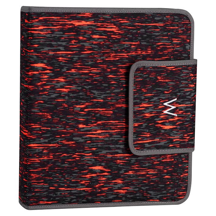 Static Neon Orange Binder For School | Pottery Barn Teen