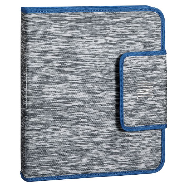 Gray Static Binder For School | Pottery Barn Teen