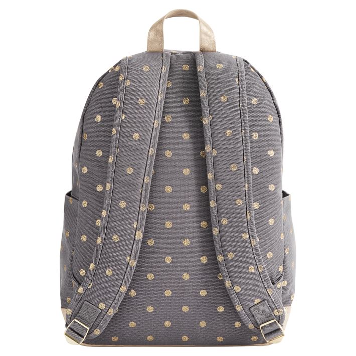 Gold Dot Metallic Teen Backpack | Pottery Barn Teen