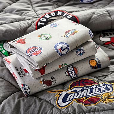 NBA Boy's Sheet Set | Pottery Barn Teen