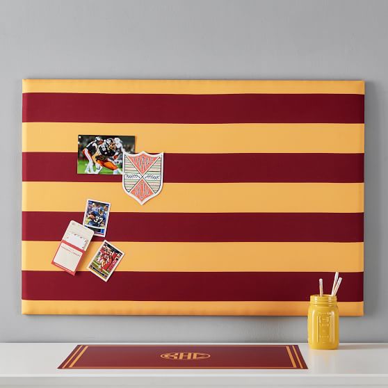 No Nails University Pride Pinboards | Dorm Organization | Pottery Barn Teen