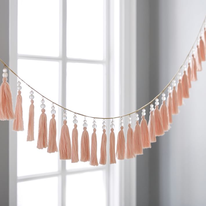Tassel Chain Garland | Wall Decor | Pottery Barn Teen