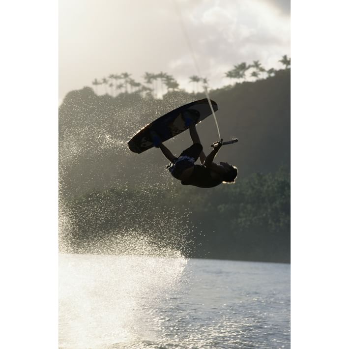 Wake Boarding Wall Mural | Wall Decor | Pottery Barn Teen