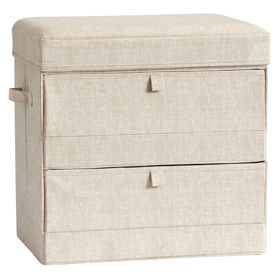 2-Tier Wide Floor Storage | Dorm Storage | Pottery Barn Teen