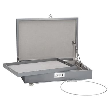 Locking Security Box | Dorm Jewelry Storage | Pottery Barn Teen
