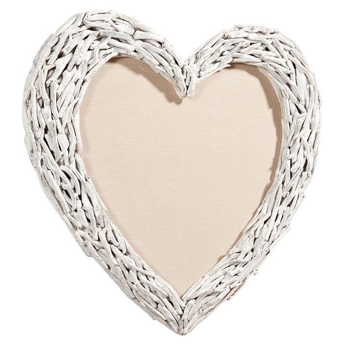 Driftwood Heart Pinboard | Wall Organizers | Pottery Barn Teen