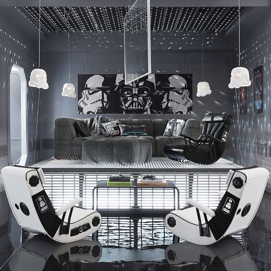 Star Wars™ Stormtrooper™ Media Gaming Chair | Pottery Barn Teen