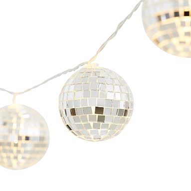 Disco Ball String Lights For Bedroom | Pottery Barn Teen