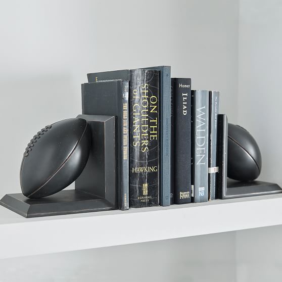Football Bookends, Set of 2 | Pottery Barn Teen