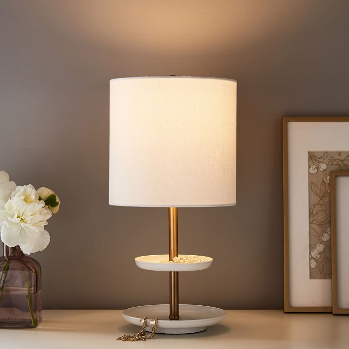 Tiered Dish Table Lamp | Teen Lamp | Pottery Barn Teen