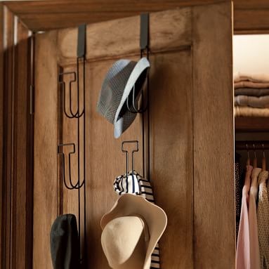 Over The Door Hat Rack | Dorm Closet Organizer | Pottery Barn Teen