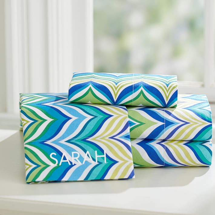 Newport Wave Girls Sheets | Sale | Pottery Barn Teen