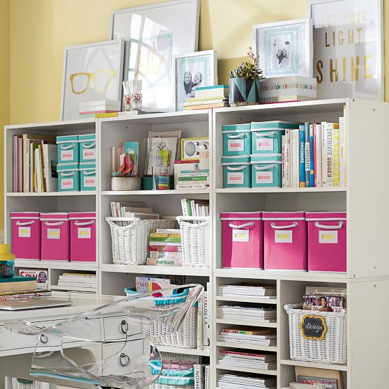 Stack Me Up Magazine Bookshelf | Pottery Barn Teen