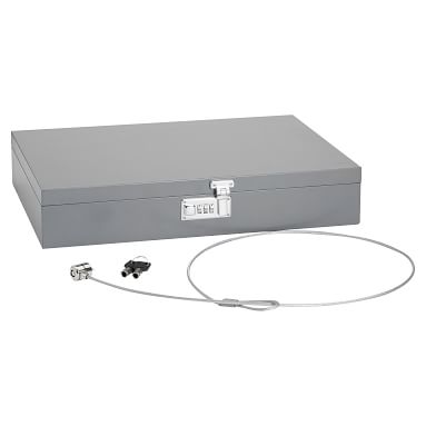 Locking Security Box | Dorm Jewelry Storage | Pottery Barn Teen