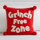 Grinch™ Free Zone Pillow Cover | Pottery Barn Teen