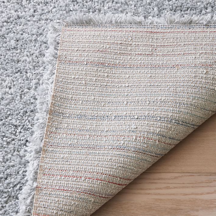 Light Gray Performance Luxe Shag Rug | Teen Rug | Pottery Barn Teen