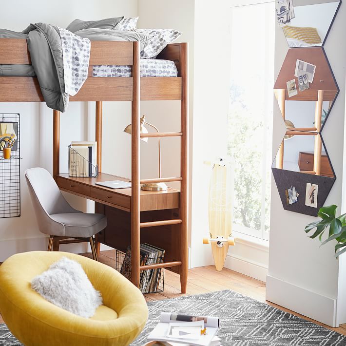 west elm x pbt Watercolor Stones Organic Sheet Set | Pottery Barn Teen