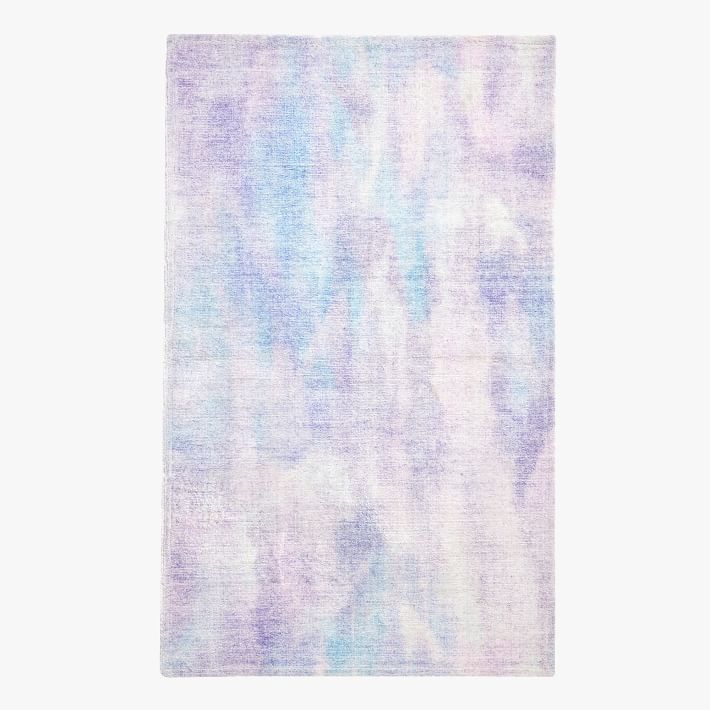 Iris Washable Rug - Blush Multi | Pottery Barn Teen