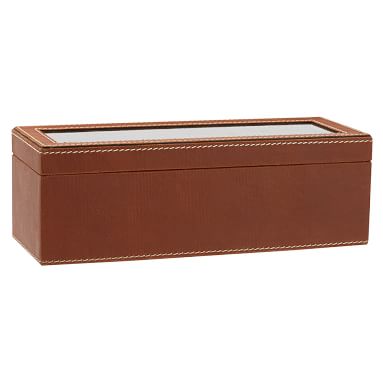Leather Watch Box | Jewelry Storage | Pottery Barn Teen